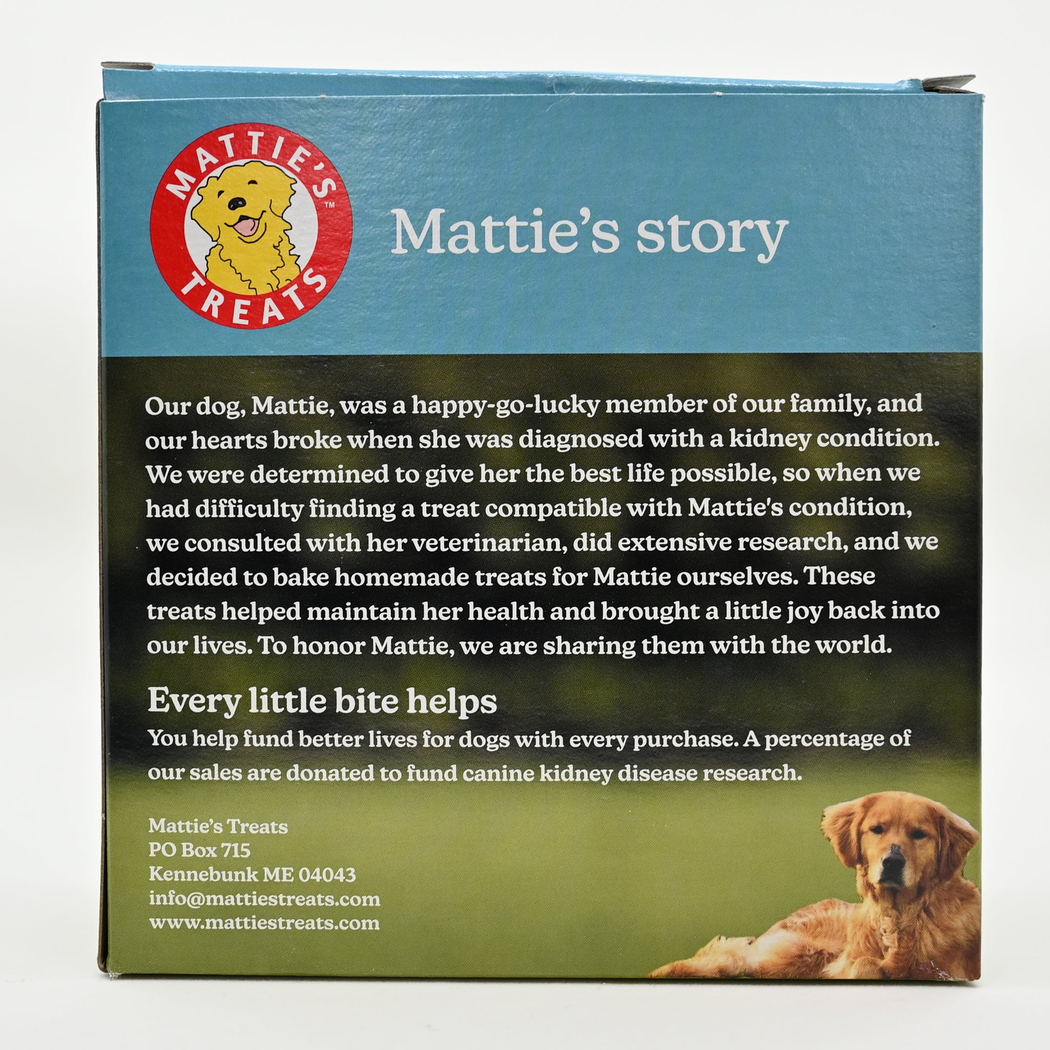 Mattie's Treats: Special Treats for Special Dogs